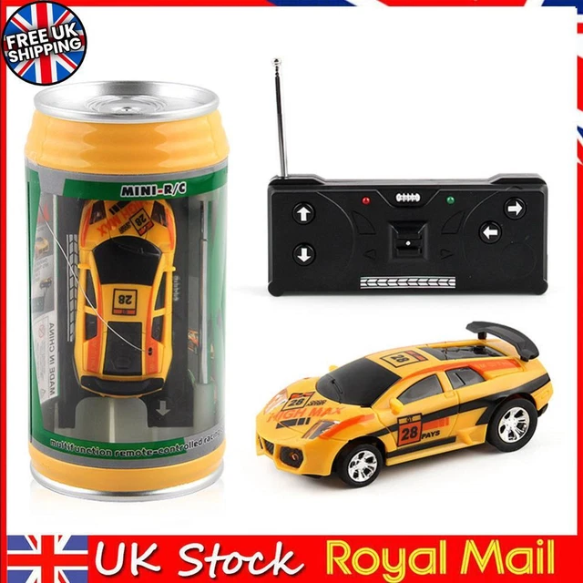 COKE CAN MINI Cans RC Car with Roadblocks RC Car Micro Racing Car ...