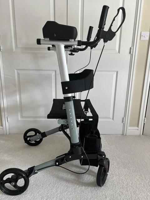 MOBILITY PLUS UPRIGHT Rollator/Walker With Forearm Support £70.00 - PicClick UK