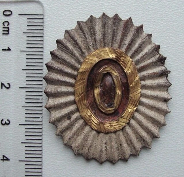 WW1 RUSSIAN IMPERIAL Army Officer Hat Cap Badge Cockade Brass Original ...