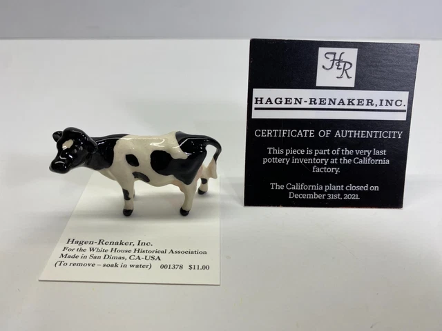 HAGEN RENAKER #27 The White House Pauline Wayne William Taft's Milk Cow ...