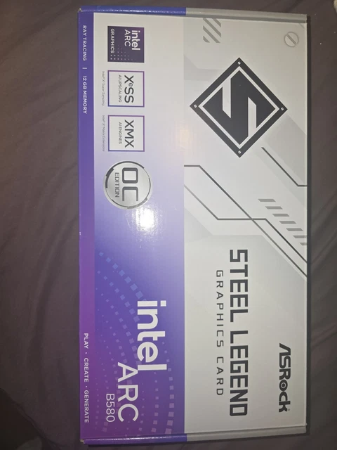 ASROCK INTEL ARC B580 Steel Legend Gaming OC Grafikkarte 12GB GDDR6 ...