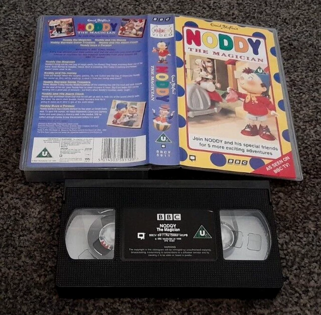 NODDY THE MAGICIAN 5 Exciting Adventures Bbc Video Vhs Video Kids ...