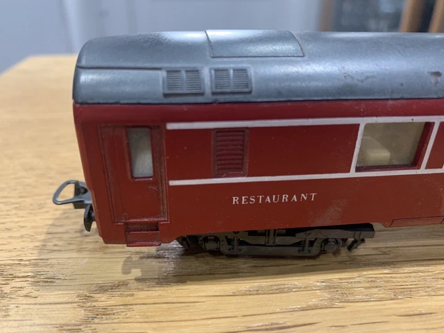 LIMA SNCF CAPITOLE livery red MAROON restaurant car 518788 80002 Diner ...