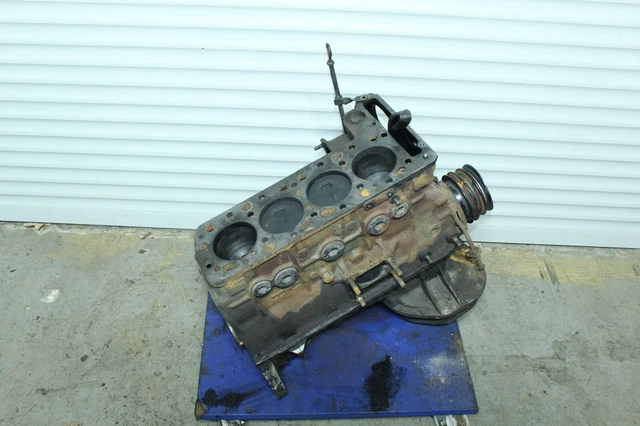 MERCEDES W108 W114 W115 200D OM615 engine block + crankshaft piston ...