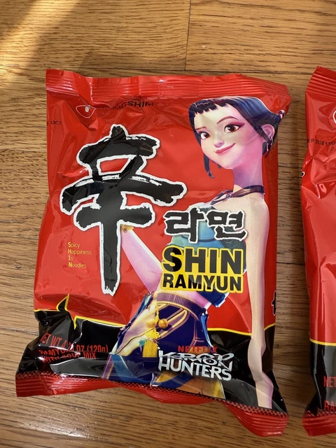 KPOP DEMON HUNTERS Nongshim Ramyun Ramen Huntrix 3 pack - Rumi Zoey ...