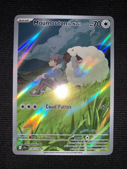CARTE POKÉMON MOUMOUTON de Nabil 170/159 JTG Aventures Ensemble FR NEUF EUR 15,99 - PicClick FR