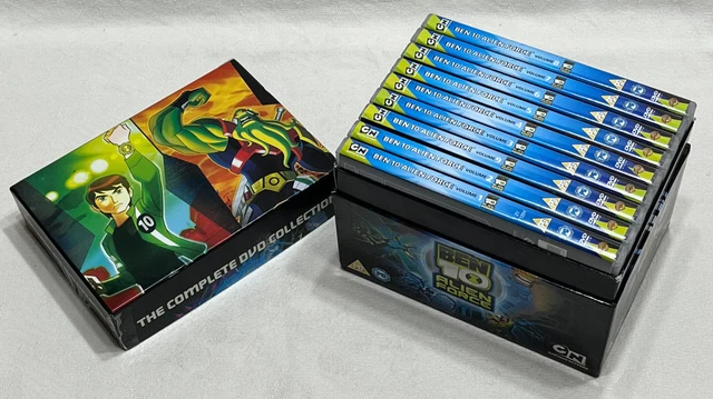 BEN 10 ALIEN FORCE : The Complete Collection Vol. 1 - 9 DVD Boxset ...