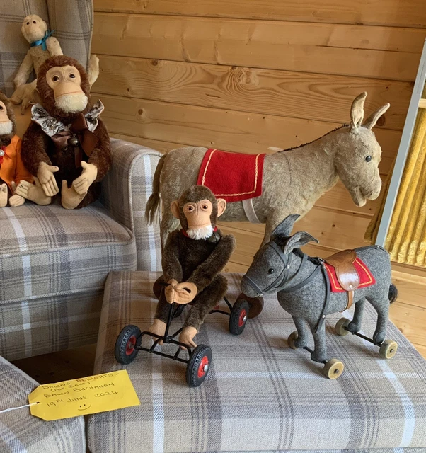 VINTAGE STEIFF RECORD Peter / Jocko With Button In Ear £125.00 - PicClick UK