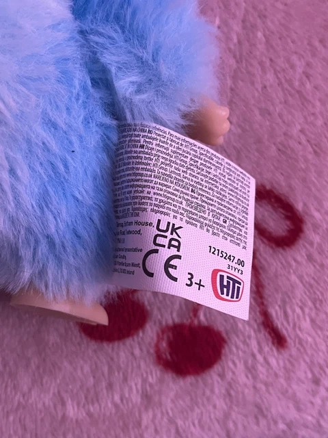 HTI BLUE MONSTER Mini Plush Keyring Soft Toy With Clip 1215247.00 £5.45 ...