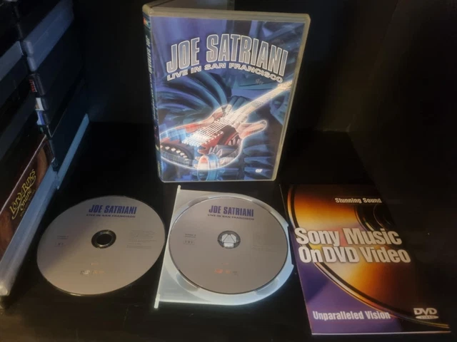 JOE SATRIANI - Live In San Francisco (DVD, 2002) £5.42 - PicClick UK