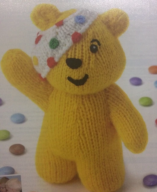ALAN DART'S 'PUDSEY Bear’ Toy KNITTING PATTERN £3.99 - PicClick UK