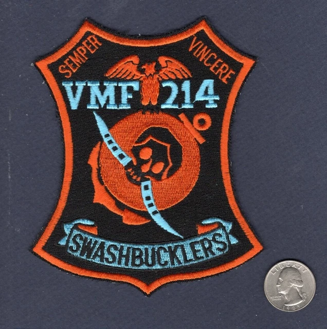 VMF-122 WEREWOLVES WW2 Usmc F4U Corsair Disney Design Escadron Patch ...