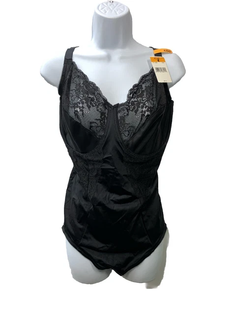 WOMENS MAIDENFORM STYLE# FL1456 Ultra Firm Body Shaper UW Bra Black ...