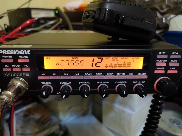 RADIO CB PRESIDENT GEORGE CiBi transceiver full box excellent £204.00 ...