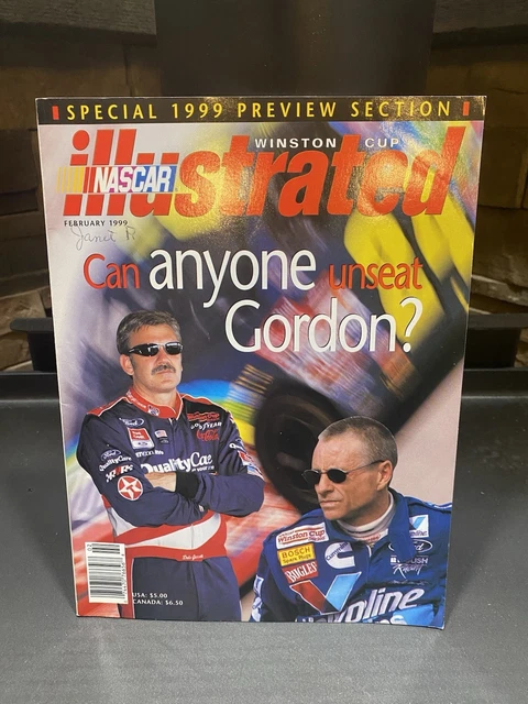 NASCAR ILLUSTRATED MAGAZINE February 1999 Preview Jeff Gordon EUC £4.56 ...