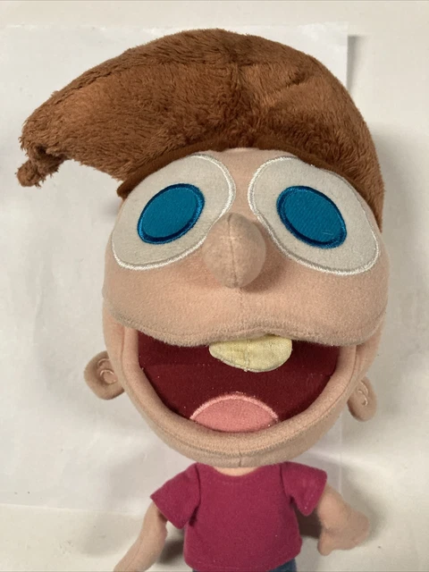 TIMMY TURNER 7&& Clásico Cabeza Grande Peluche Nicktoons Bastante ...
