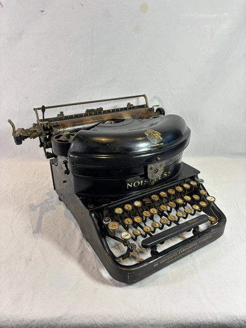 MACHINE TO TYPEWRITER The Noiseless Company 5 Typewriter $884.06 ...