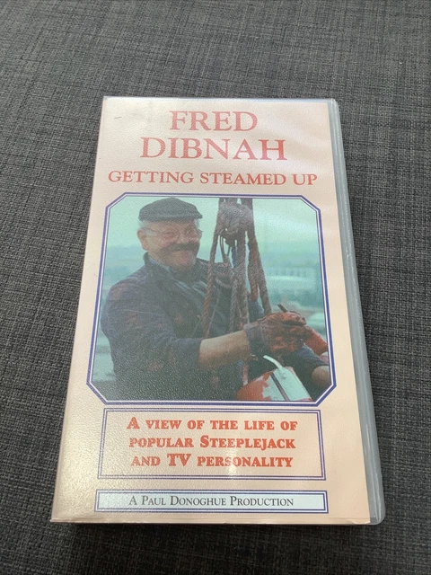 VHS VIDEO FRED Dibnah Getting Steamed Up £0.99 - PicClick UK