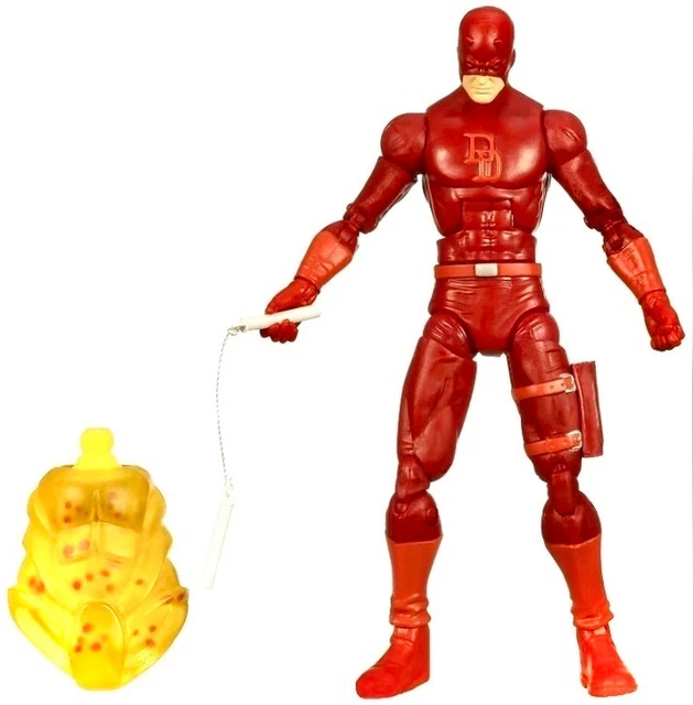NEW MARVEL LEGENDS Daredevil Red Suit Baf Nemesis Series 2007 Hasbro ...