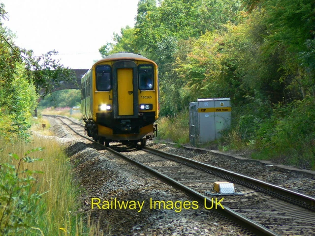 RAILWAY PHOTO CLASS 150 DMU Local train to Gloucester from Swindon ...