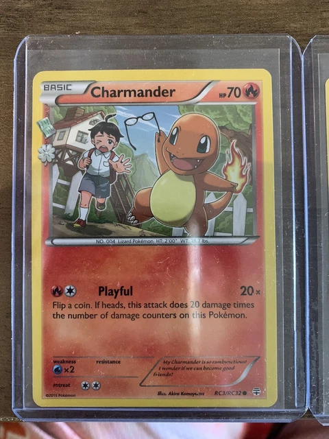 2016 POKEMON GENERATIONS #RC5 Charmander Charmeleon Charizard Set NM ...