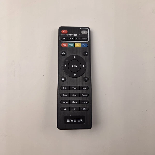 WETEK SMART TV Box Set Top Box Remote Control for Android Smart TV Box ...