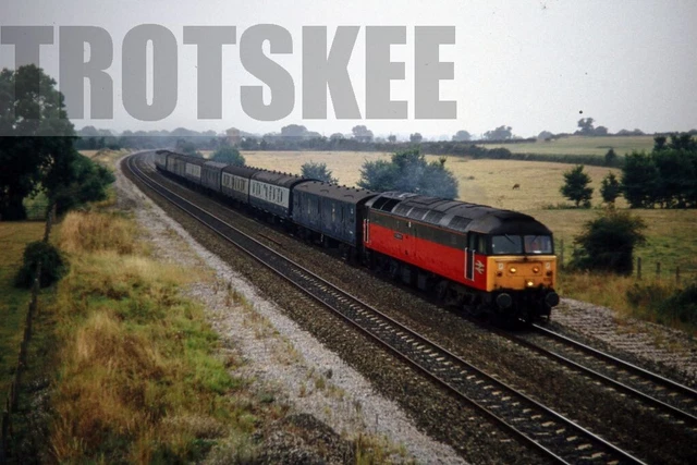 35MM SLIDE BR British Railways Diesel Loco Class 47 47572 Cogload 1991 Orig £4.98 - PicClick UK