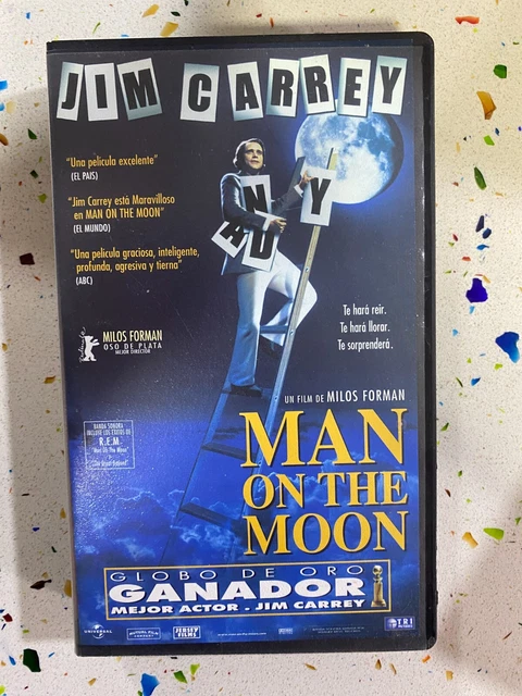 MAN ON THE Moon Vhs Band Jim Carrey EUR 18,90 - PicClick DE