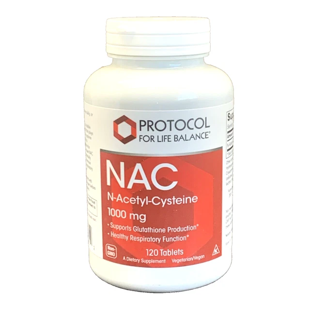 PROTOCOL NAC N-ACETYL-CYSTEINE 1000mg NEW Sealed. £17.95 - PicClick UK