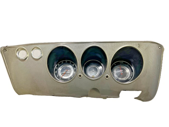 ORIGINAL GM CHEVY Corvair Monza Instrument Cluster Manua 1965-1969l 2 ...