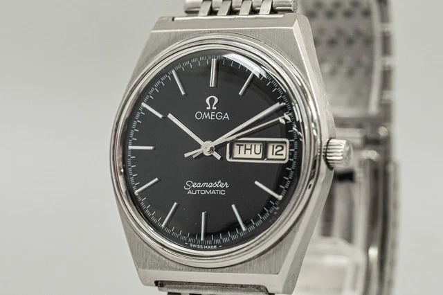 *QUASI NUOVO* VINTAGE OMEGA Seamaster Cal.1022 Quadrante Nero ...