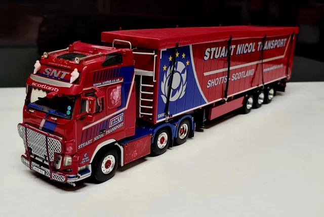 WSI SNT STUART Nicol Volvo Fh03 Globetrotter Xl & Walking Floor Scale 1 ...