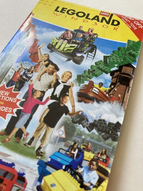 LEGOLAND WINDSOR THEME Park, Guide Map Leaflet, 2005. Lego. Rare. £25. ...