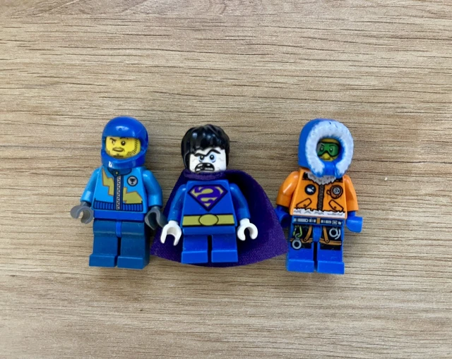 LOT 3 MINIFIGURES Lego Jeu De Construction Dc Comics Superman EUR 12,00 ...