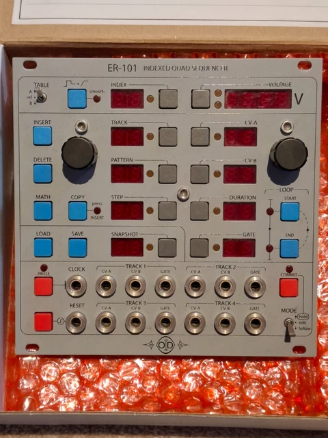 ORTHOGONAL DEVICES ER-101 Eurorack Quad Sequencer £1,230.72 - PicClick UK