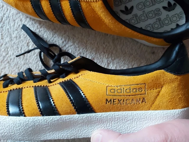 ADIDAS ORIGINALS MEXICO Mexicana Spezial Gold Black Jamaica Indie MOD ...