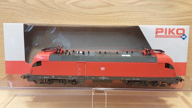 L852) PIKO 57916-2 - locomotiva elettrica 182 020 - ferrovie dello Stato - HO - DSS - IMBALLO ...