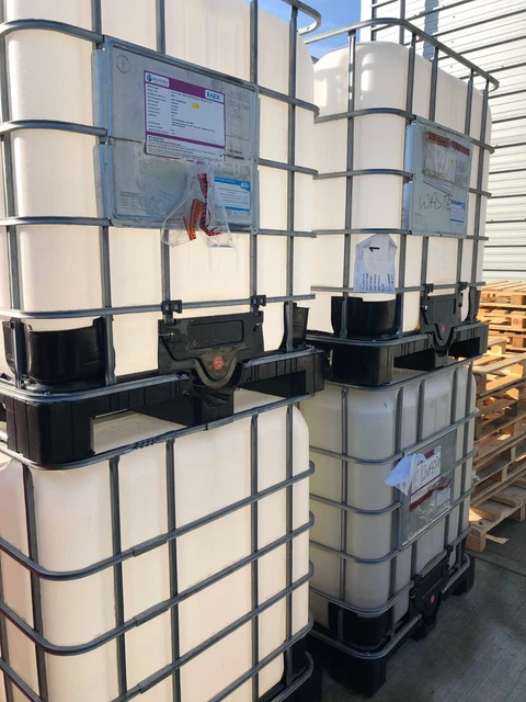 IBC WATER TANK 1000Ltr Ibc Container Water/Oil Storage *Collection Only ...