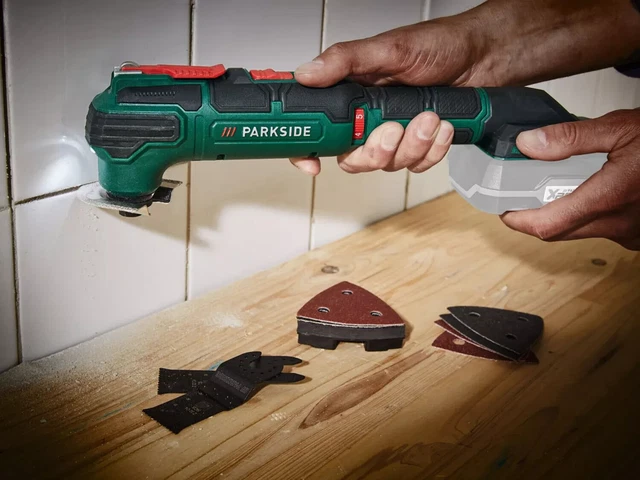 PARKSIDE® OUTIL MULTIFONCTION sans fil PAMFW 20-Li A1 Sans Batterie Ni ...