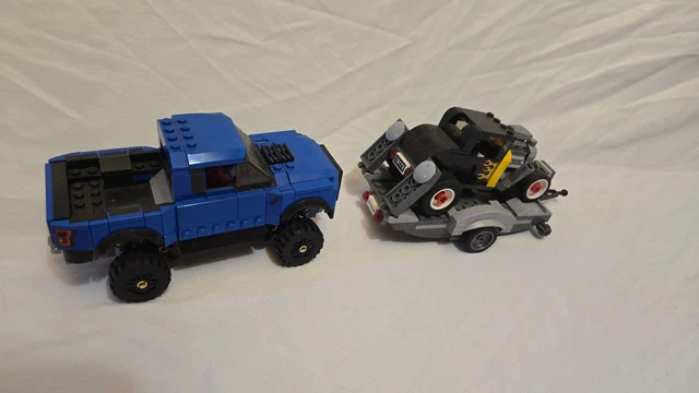 LEGO SPEED CHAMPIONS: Ford F-150 Raptor&Ford Model A (75875) car ...