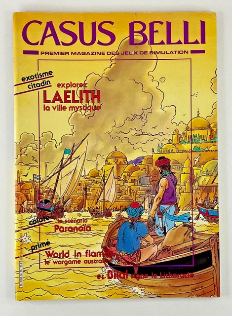 CASUS BELLI V1 - n°34 avec son poster - Laelith (AD&D, Paranoia…) EUR ...