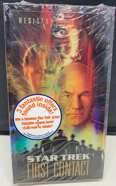 🔥 STAR TREK First Contact (VHS,1997) FACTORY SEALED NEW 🔥 £3.87 ...