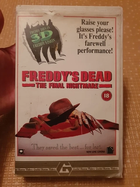 FREDDY'S DEAD: THE FINAL NIGHTMARE - Big Box Ex-rental VHS - With ...