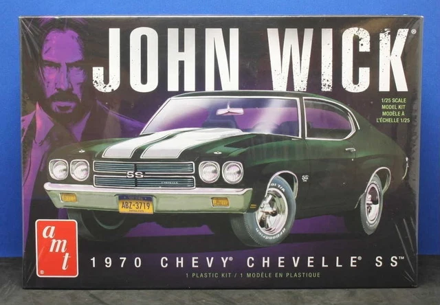 1/25 AMT 1970 Chevy CHEVELLE SS (John Wick) EUR 176,13 - PicClick DE