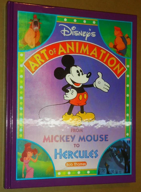 DISNEY'S ART OF Animation From Mickey Mouse to Hercules HB Book ...