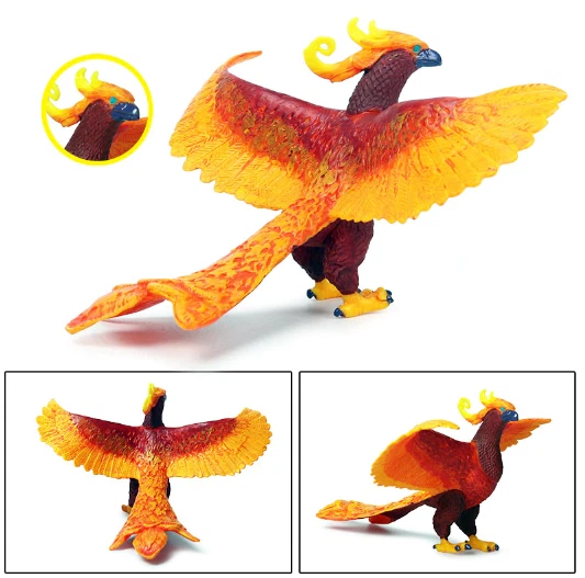 12CM PHOENIX BIRD PVC Toy Wild Animal Figure Doll Kids Gift $12.20 ...