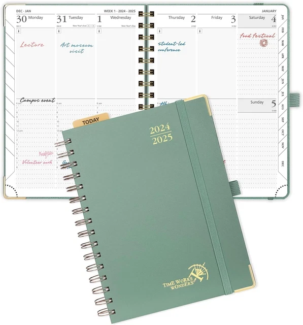 POPRUN PLANNER 2024-2025, Academic Planner(July 2024-June 2025) Daily ...