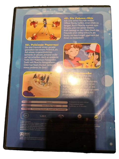 POKÉMON STAFFEL 1 Ash Ketchum DVD Volume 17 Anime Serie Deutsch EUR 3 ...