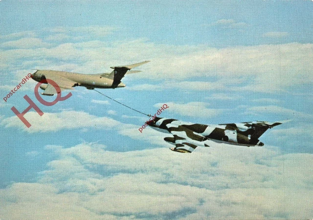 PICTURE POSTCARD; RAF, TWO 55 SQUADRON VICTOR K2 TANKERS REFUELLING £3. ...