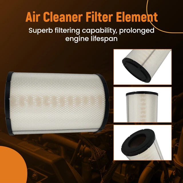 ENGINE AIR FILTER for John Deere Motor Grader 772CH Replaces RS3548 ...